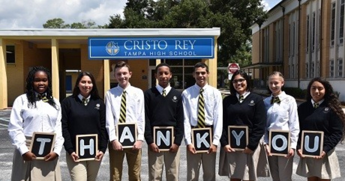 FLORIDA: CRISTO REY TAMPA TAKES ON MATCHING GRANT CHALLENGE | Salesians ...