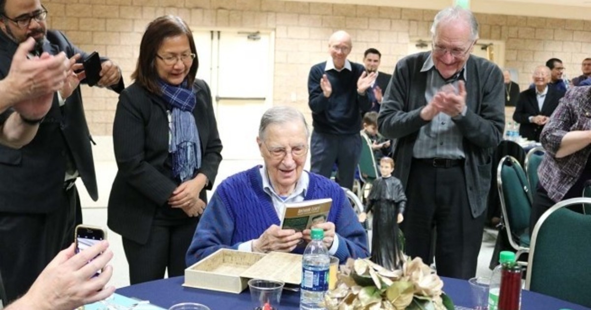 CALIFORNIA: FR. ARTHUR LENTI HONORED ON 95TH BIRTHDAY | Salesians of ...