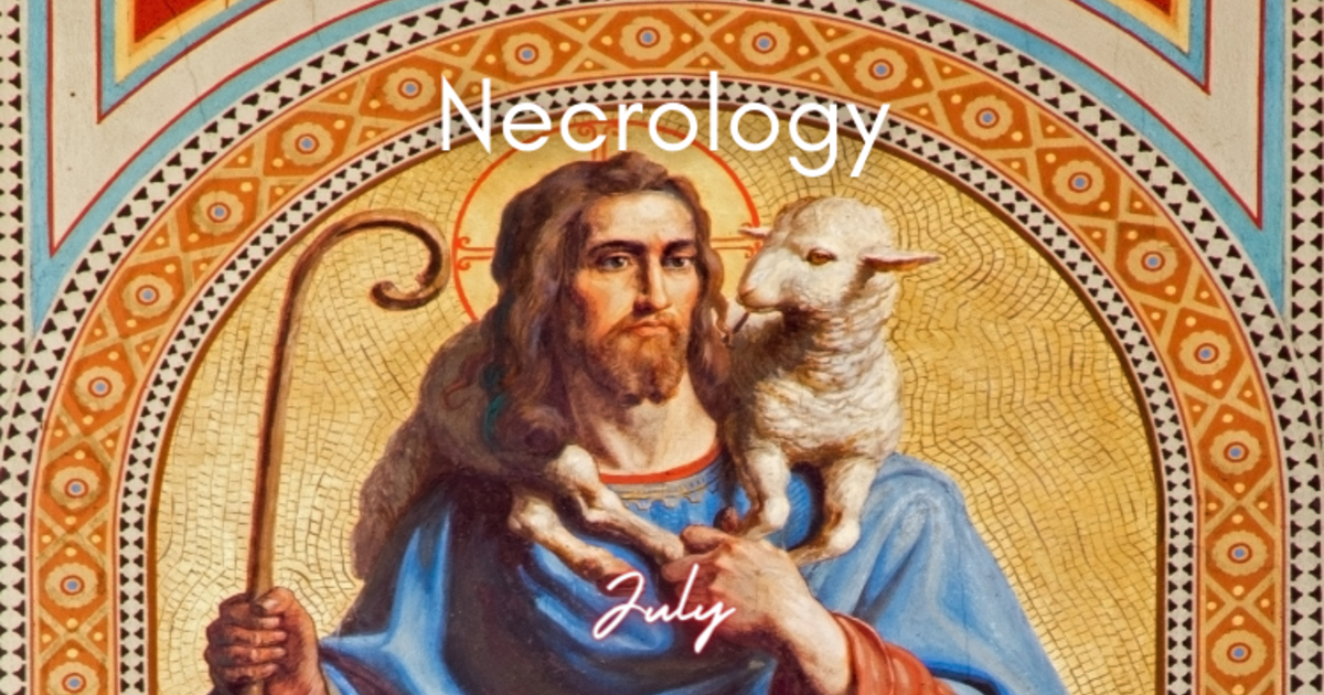 Necrology - July 2023 | Salesians of Don Bosco