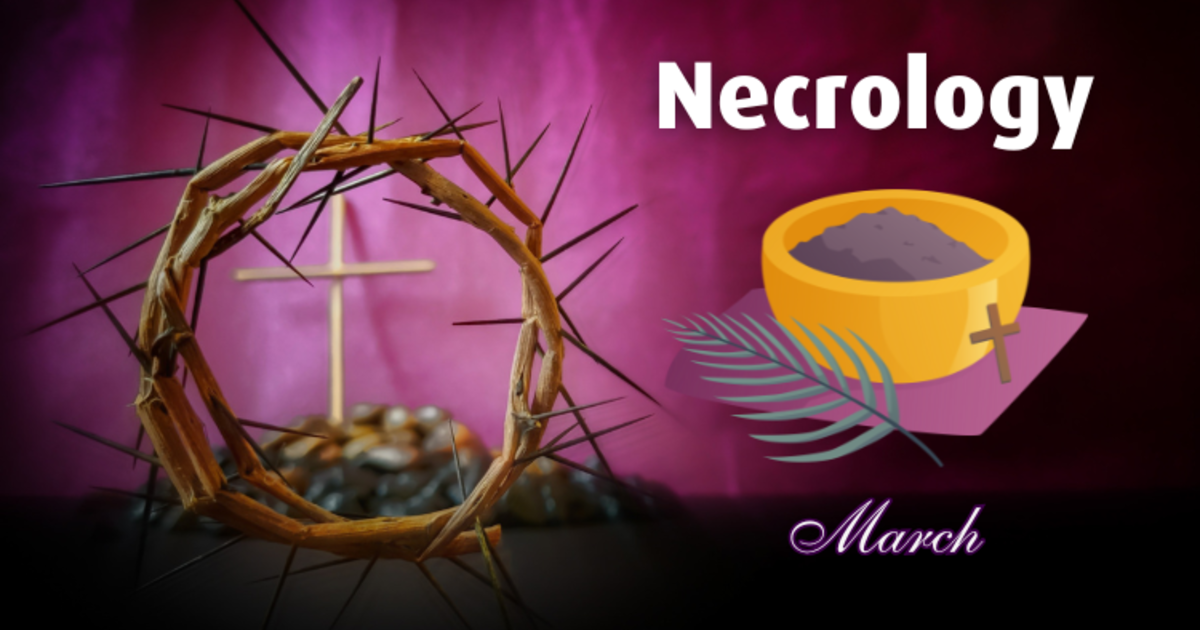 Necrology - March 2025 | Salesians of Don Bosco