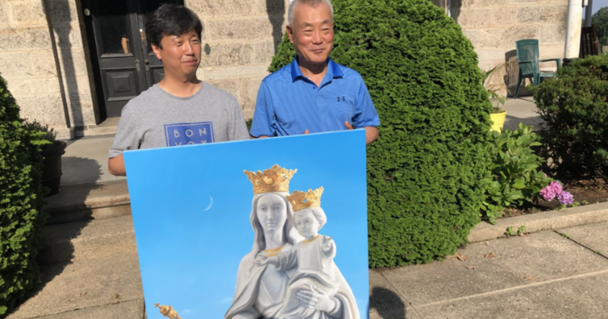 Professor Kim Completes Latest Painting | Salesians of Don Bosco