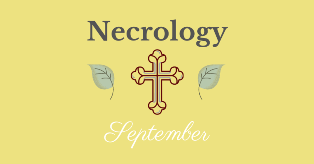 Necrology – September 2020 | Salesians of Don Bosco