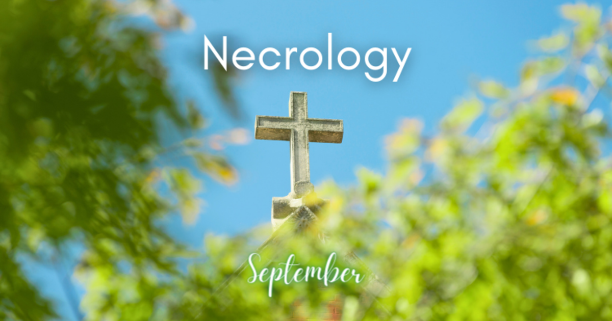 Necrology - September 2023 | Salesians of Don Bosco