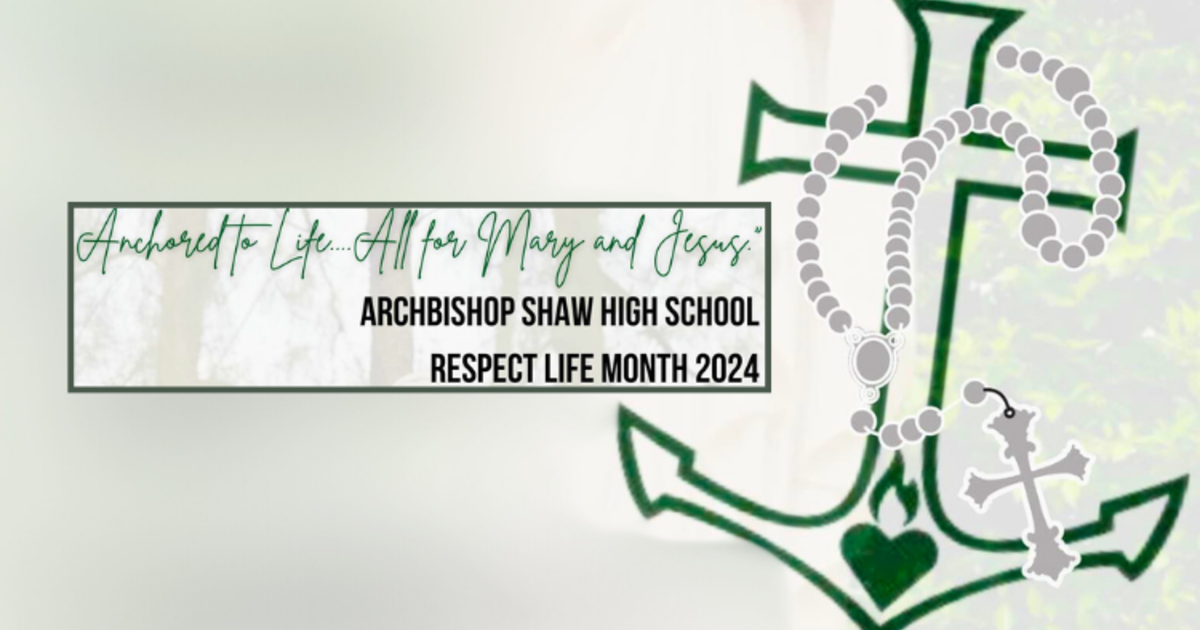 Marrero: Shaw’s Respect for Life Month | Salesians of Don Bosco